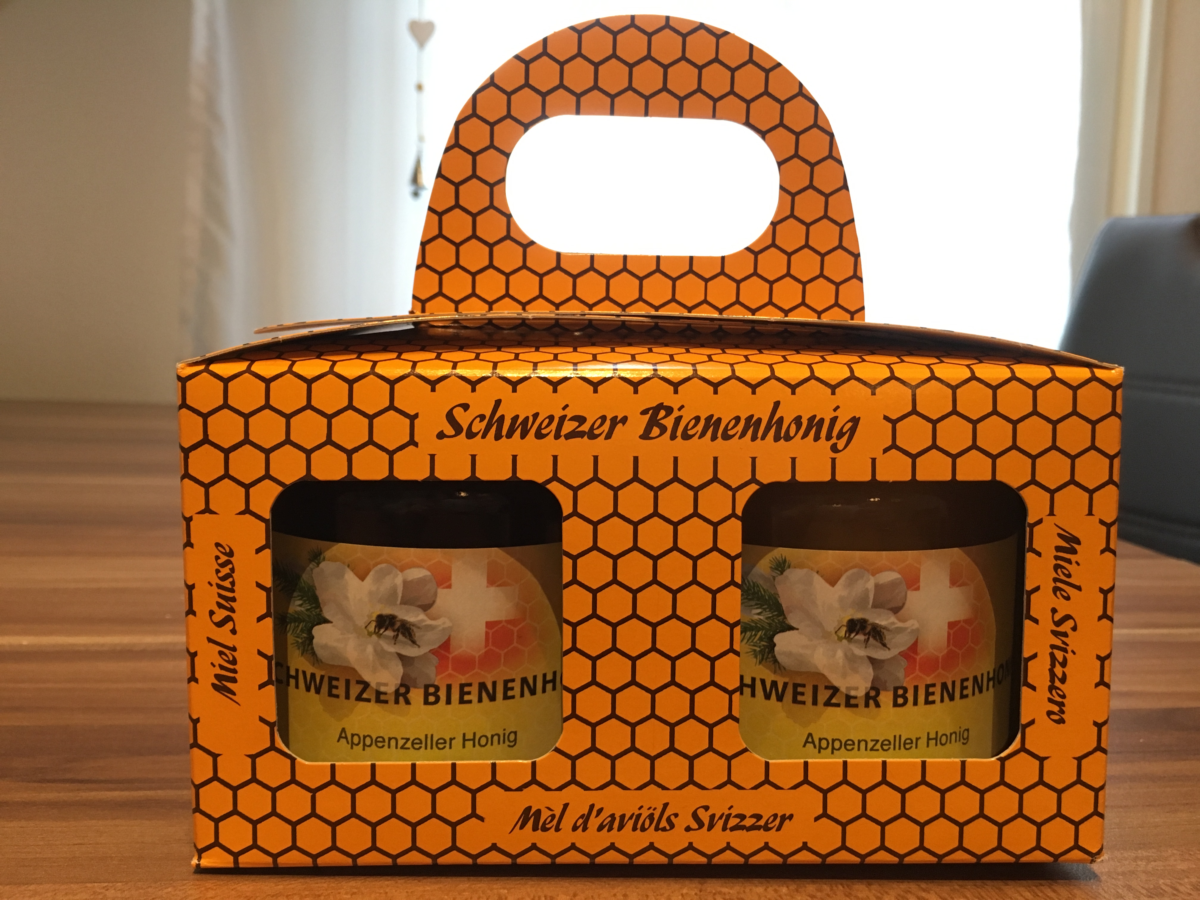 Geschenkverpackung für 2x 500g Honig